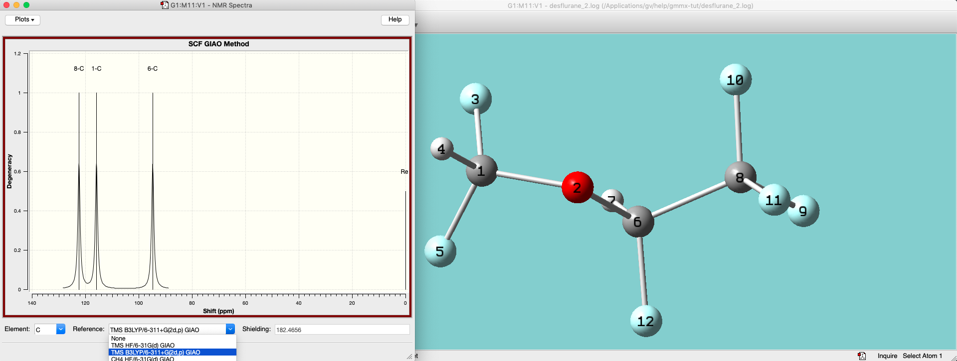 Gauss View をカスタマイズしよう！その2【NMR の reference を追加】 | 計算化学ポータルサイト | 計算化学.com